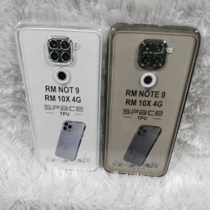 Jual Softcase Xiaomi Redmi NOTE 9 Case Bening Hitam Space Transparan ...