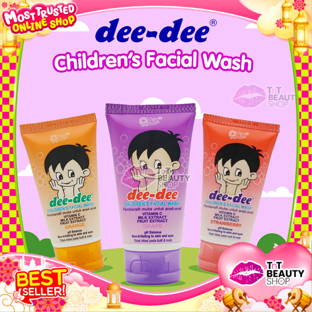 Jual Dee-Dee Children Facial Wash Dee-dee Yuri Kids Sabun Cuci Muka Anak Dee Dee | TnT Beauty ...