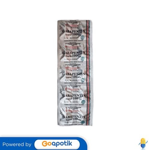 Jual Gabapentin Nulab 100 Mg Strip 10 Kapsul | Shopee Indonesia