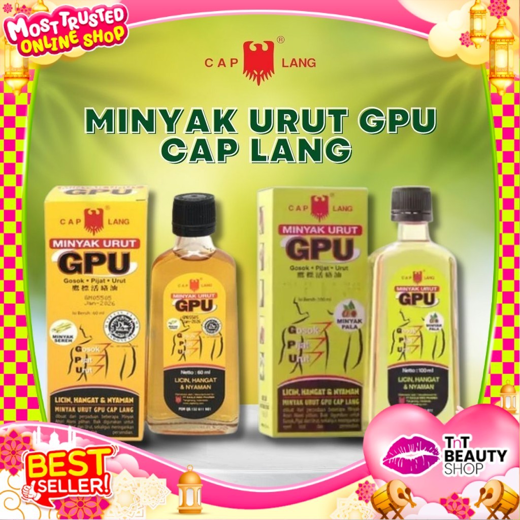 Jual MINYAK URUT GPU CAP LANG | MINYAK PIJIT PEGAL PEGAL | GPU | GPU ...
