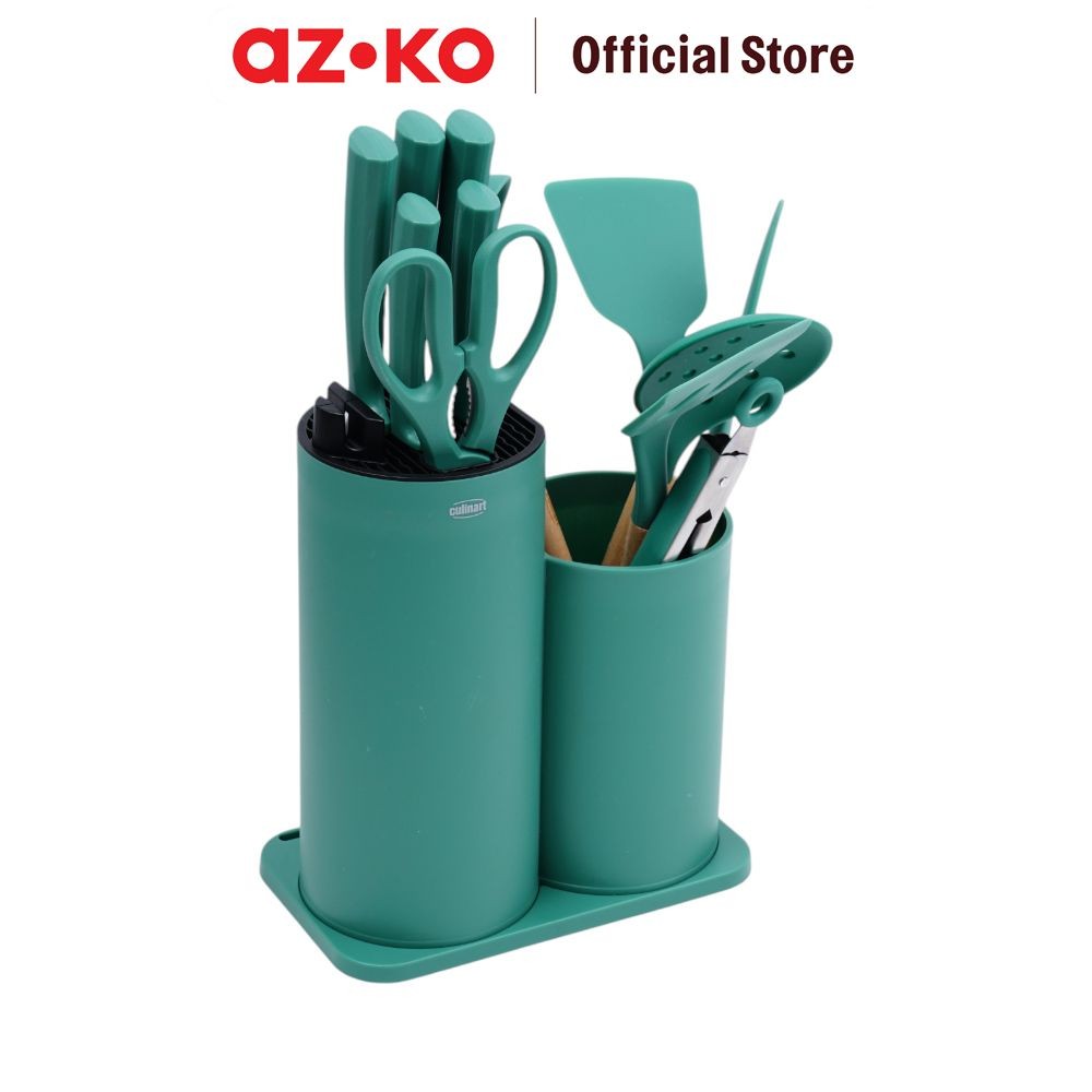 Jual AZKO Culinart Set Gebore Pisau & Peralatan Masak Knife And Cooking ...