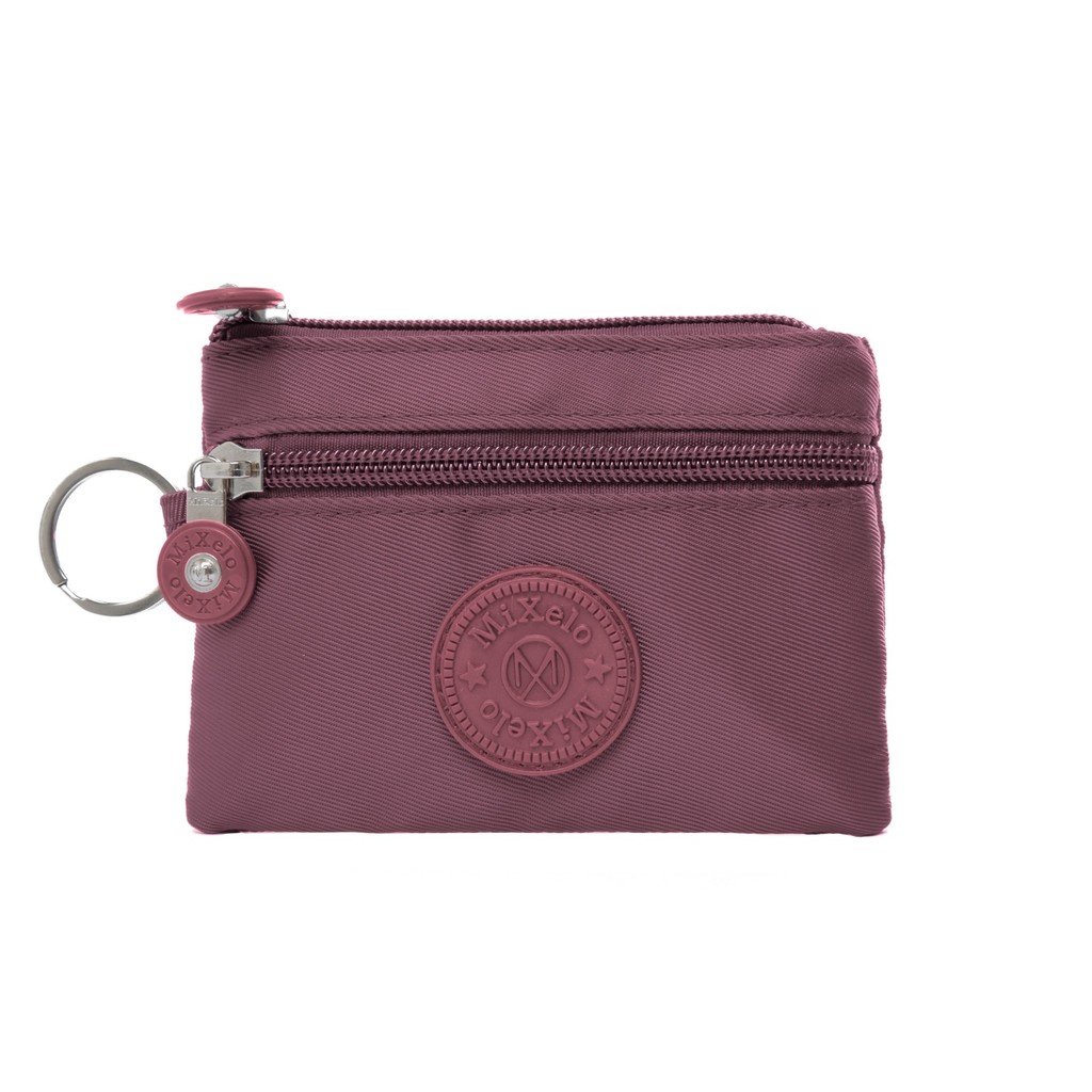 Jual Mixelo dompet kartu 2 res muat kartu koin uang ada gantungan kunci ...
