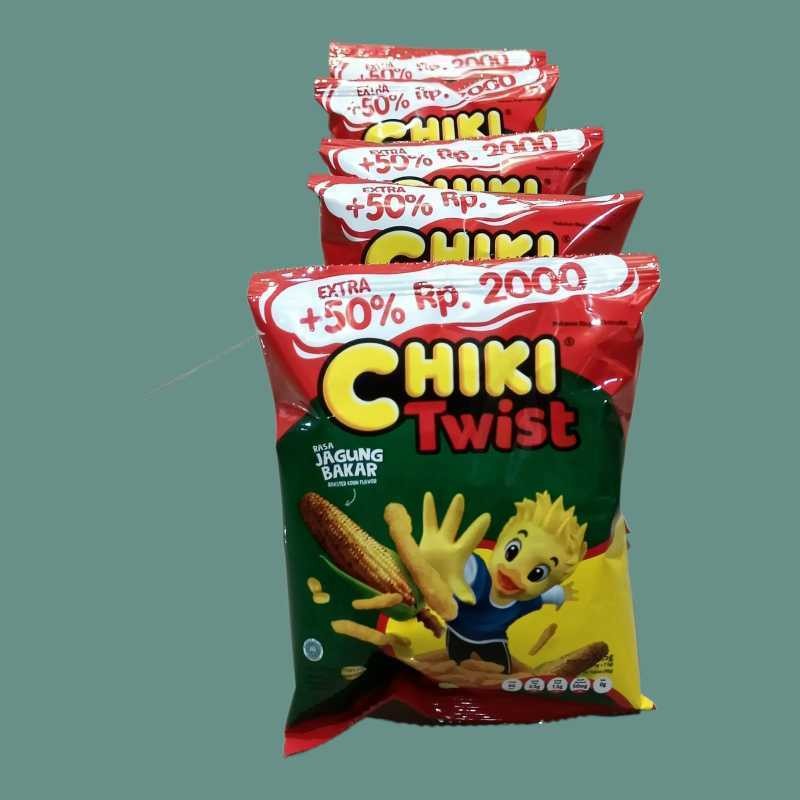 Jual Snack Chiki Twist 22.5gram Rasa Jagung Bakar | Shopee Indonesia