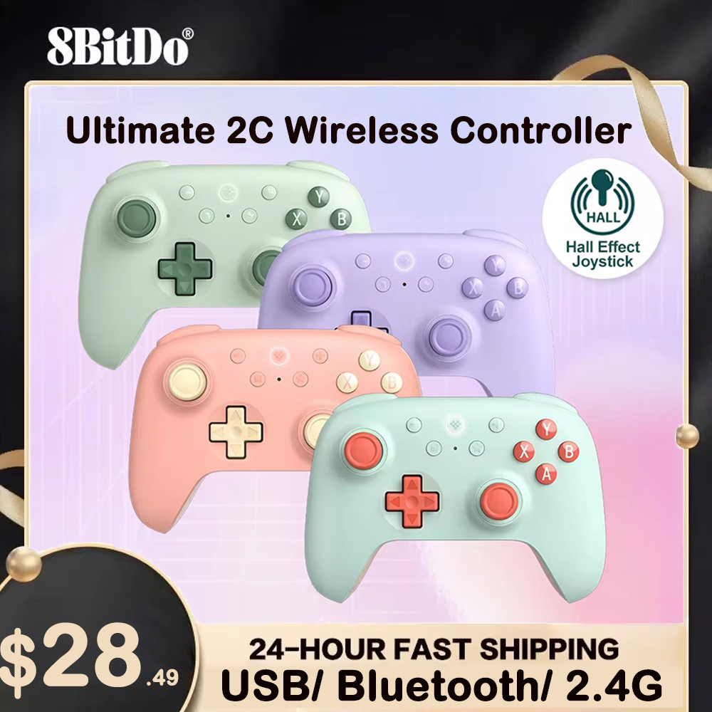 Jual 8BitDo - New Ultimate 2C Wireless Gaming Controller for PC ...