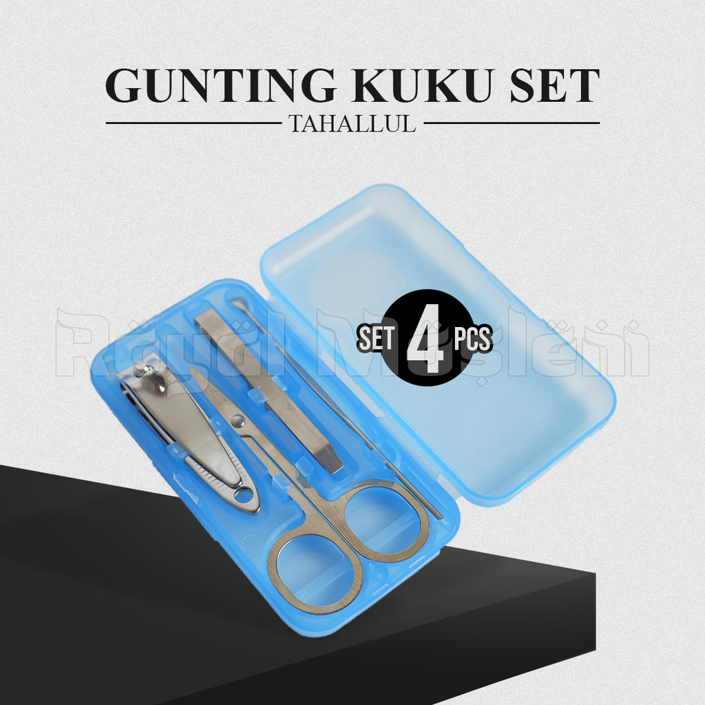 Jual SET LENGKAP Gunting dan Pemotong Kuku untuk Tahallul Haji Umroh ...