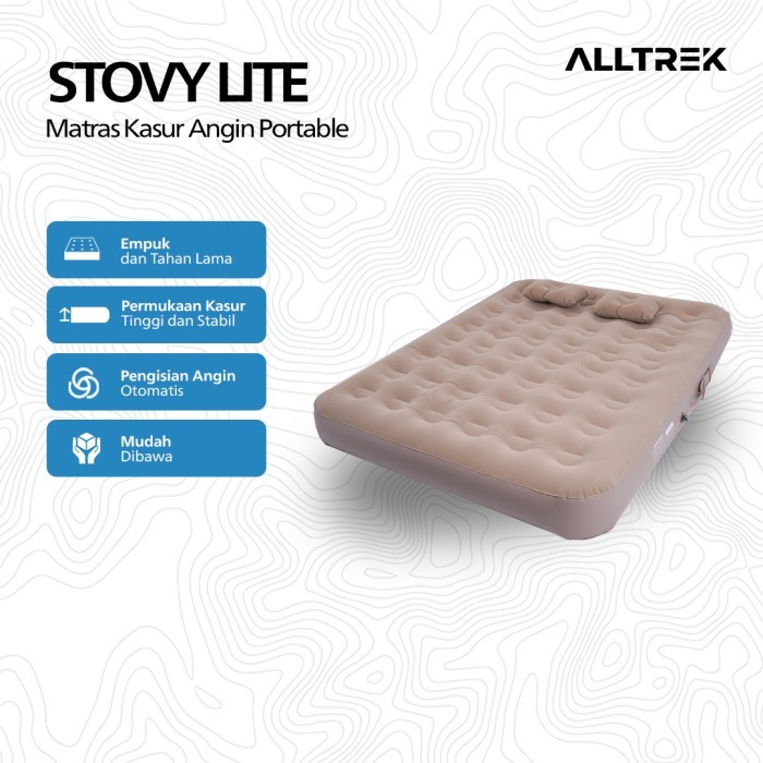 Jual ALLTREK Matras Kasur Angin STOVY LITE Automatic Inflation Outdoor ...