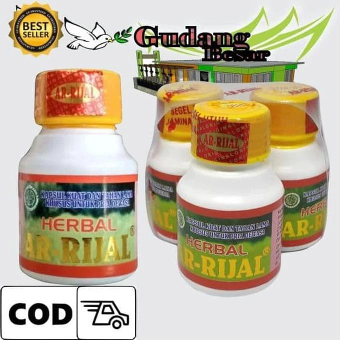 Jual Capsul Ar-rijal halal-BPOM OBAT KUAT PENAMBAH STAMINA 4G-JOSS OBAT ...