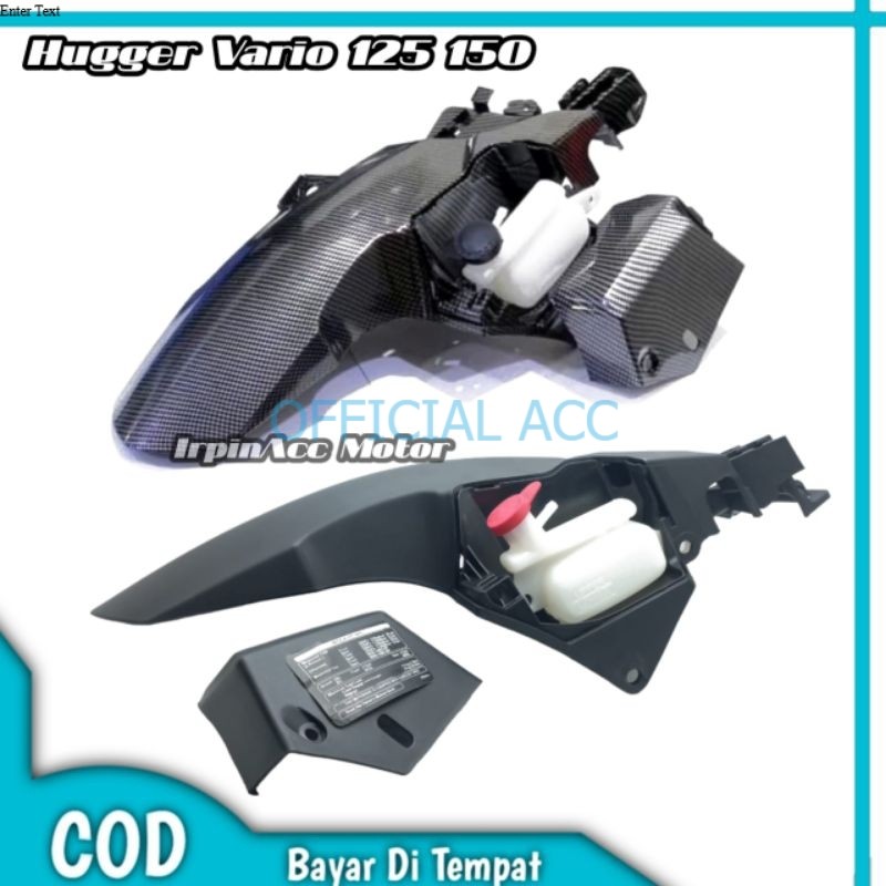 Jual Hugger Spakbor Kolong AirBlade Carbon ban Belakang Honda All new ...