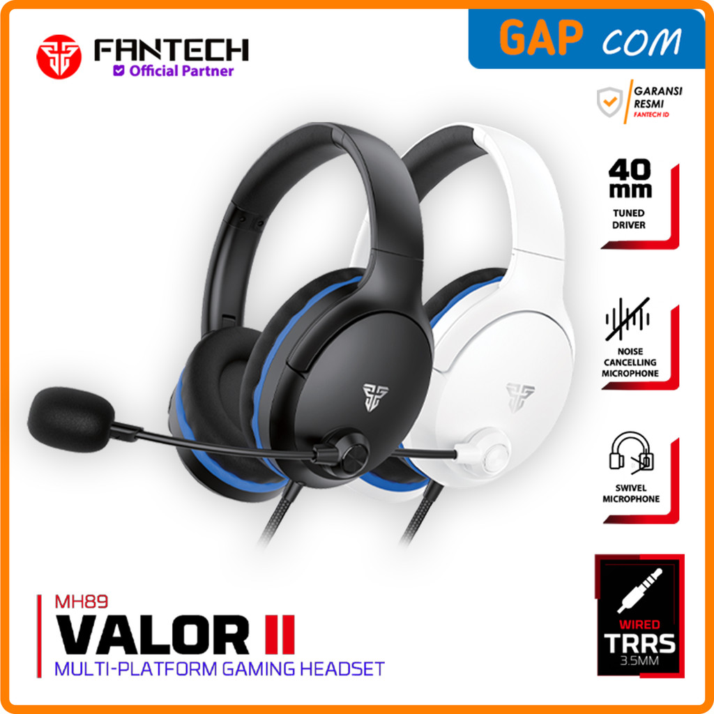 Jual Headset Gaming Fantech Valor II MH89 ANC Multi-Platform Gaming ...