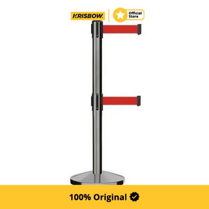 Jual Krisbow Tiang Antrian Dengan Tali Double 3 mtr Mrhdb-Rd - Merah ...