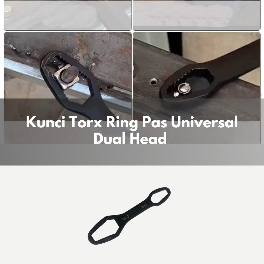 Jual SPCR Kunci Ring Universal Torx Wrench Double Head 3.5mm HRSMCI ...