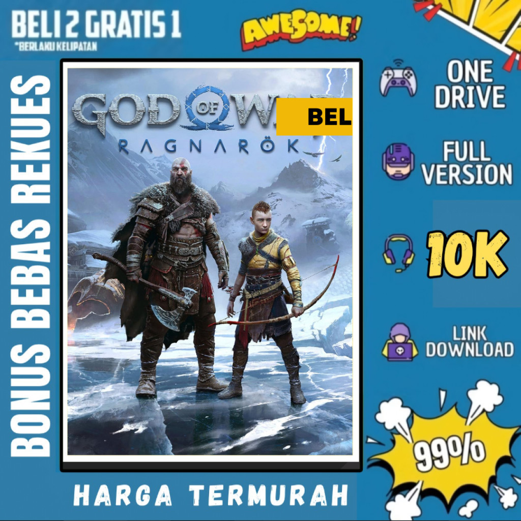 Jual GOD OF WAR RGNAROK DELUXE EDITION - GAME PC - GAME LAPTOP - PC ...