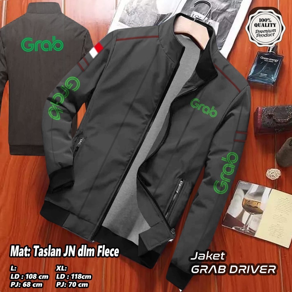 Jual JAKET PARASUT DRIVER GRAB TERBARU 2024 KEREN / BISA PRIA DAN ...