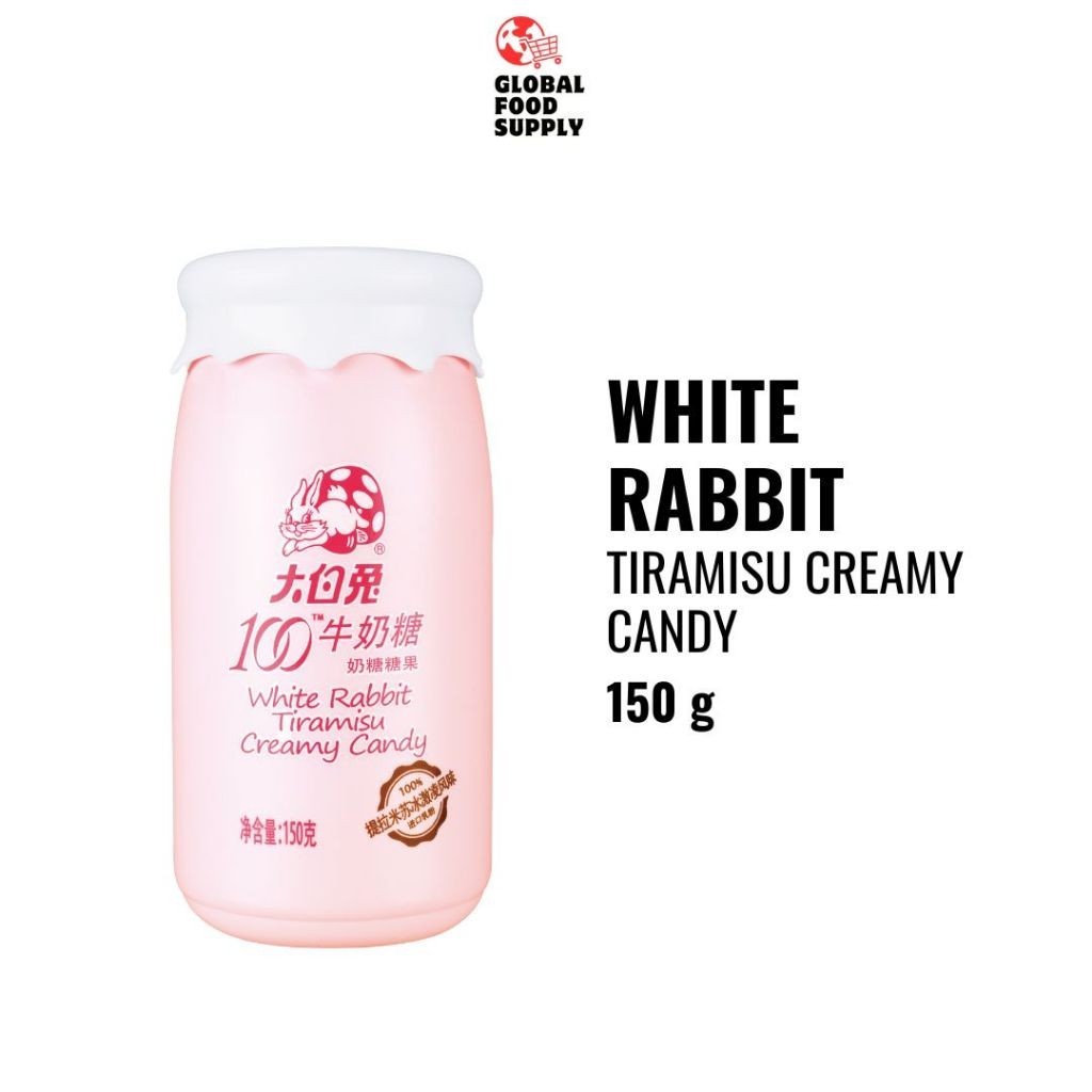 Jual White Rabbit Tiramisu Creamy Candy 150 gr | Shopee Indonesia