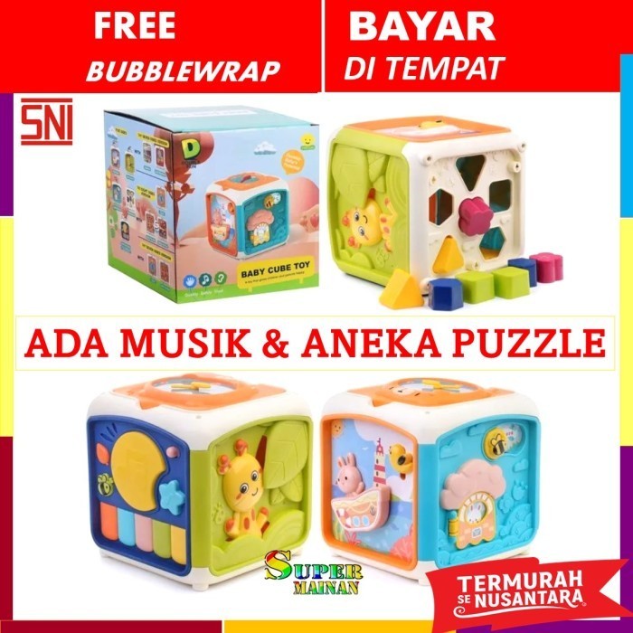 Jual Kado Mainan Anak 1 2 3 Tahun Laki Laki Perempuan Edukasi Cewek ...