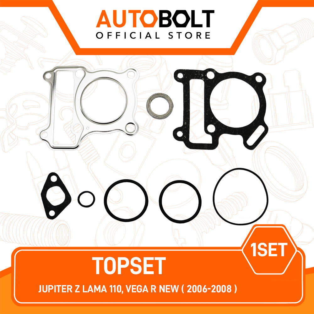 Jual Topset Yamaha Vega R New 2006 Sampai 2008 & Jupiter Z Lama 2003 Sampai 2008 Top Set Gasket ...