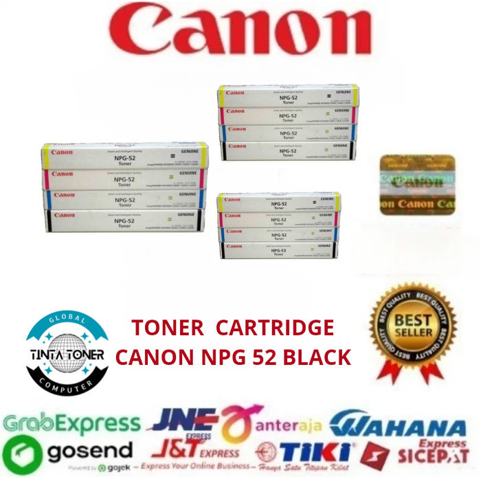 Jual TINER CARTRIDGE CANON NPG 52 BLACK DAN COLOR ORIGINAL | Shopee ...