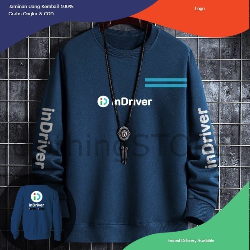 Jual SWEATER IN DRIVER - INDRIVER JAKET KEREN - JAKET KEREN DRIVER ...