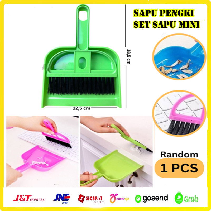 Jual Sapu Pengki Set Sapu Debu Dustpan Serokan Mini Serokan Pengki ...