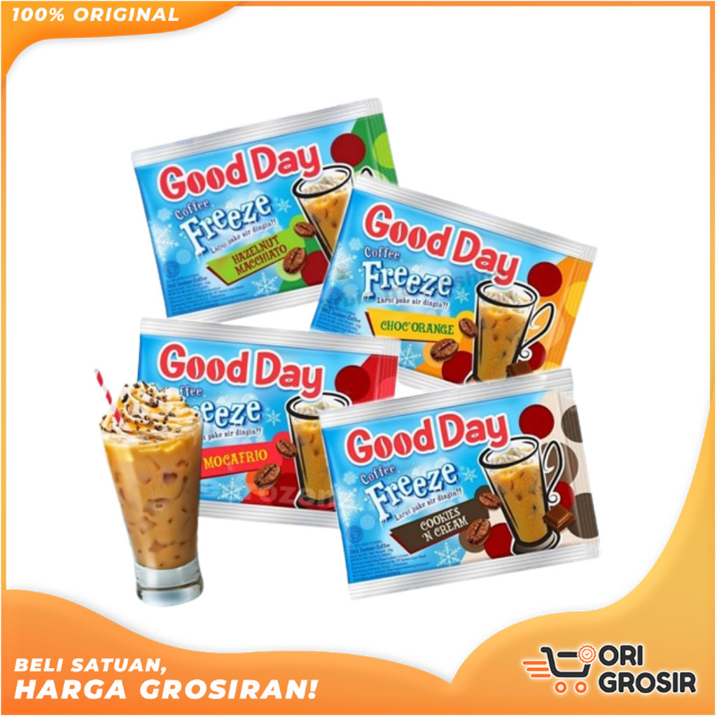 Jual ORI Grosir Good Day Freeze 3IN1 Series | Kopi GOOD DAY Freeze ...
