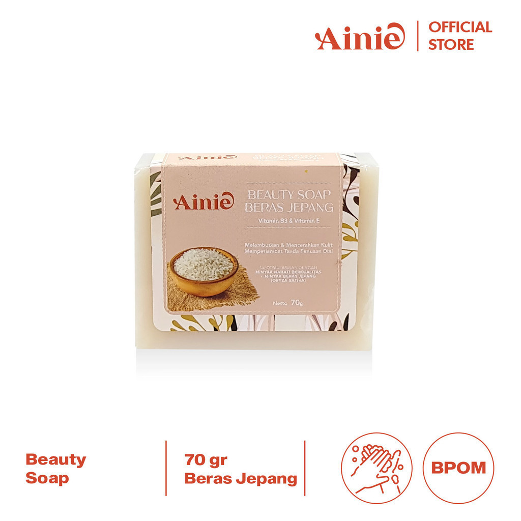 Jual Ainie Sabun Mandi Beras Jepang 70 Gr SYU | Shopee Indonesia