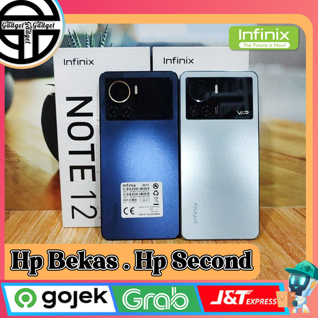 Jual Infinix Note 12 Ram 8/128GB | Ram 8/256GB Second Original Resmi ...