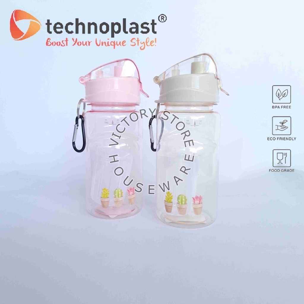 Jual TECHNOPLAST Botol Minum Kata Serial Infused Botol Infuse Sport ...