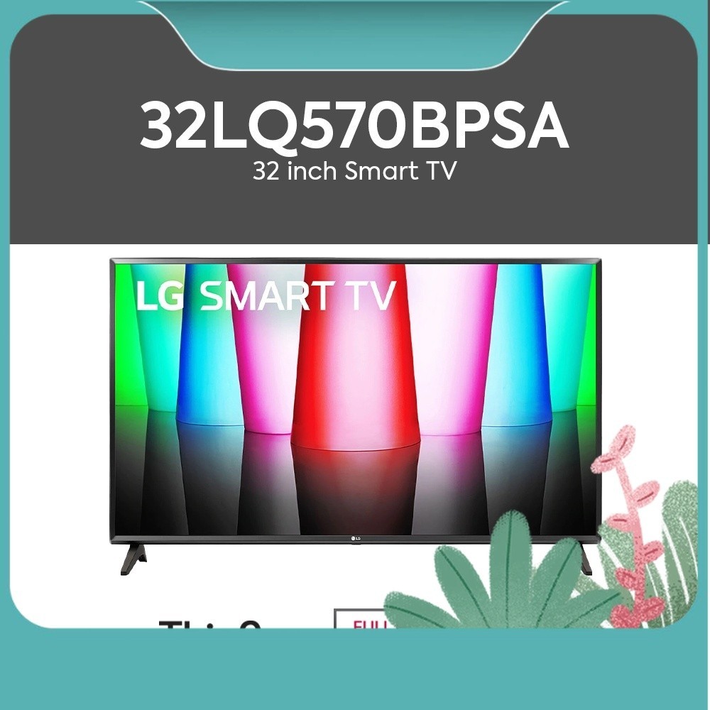 Jual LG LQ57 32 Inch Smart TV - 32LQ570BPSA (2022 Model) | Shopee Indonesia