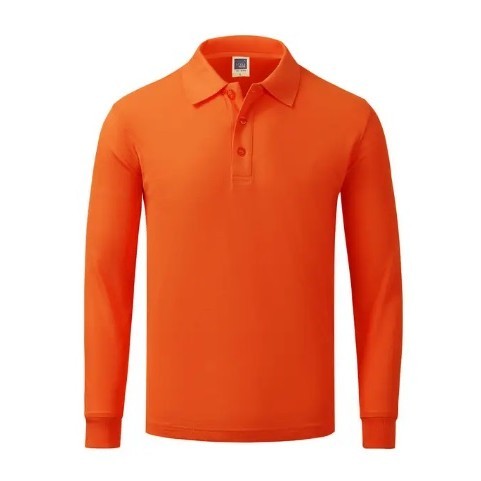 Jual KAOS POLO SHIRT LENGAN PANJANG KERAH POLOS BAJU PRIA WANITA WANGKI ...