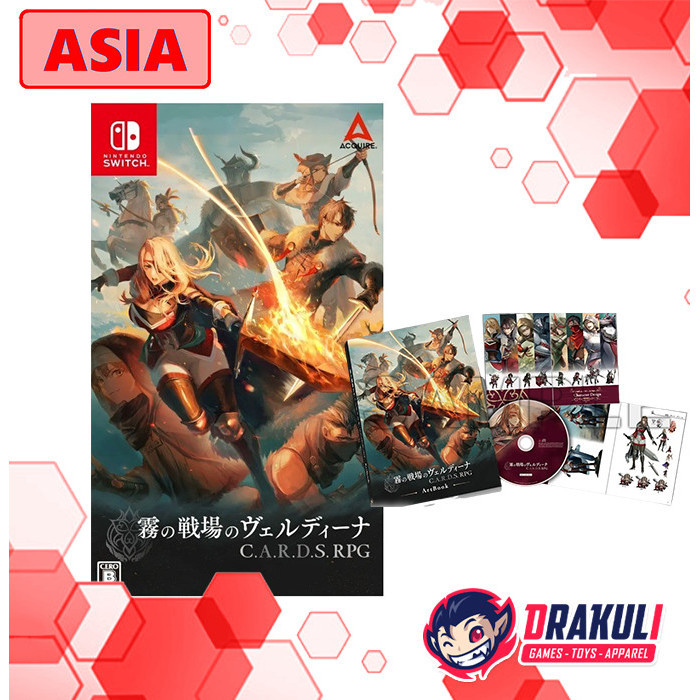 Jual Switch CARDS RPG The Misty Battlefield + Bonus Artbook & Soundtrack | Shopee Indonesia