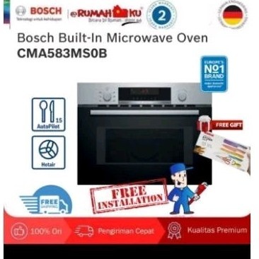 Jual Bosch Built-in Microwave Oven / Microwave Oven Tanam CMA583MS0B ...