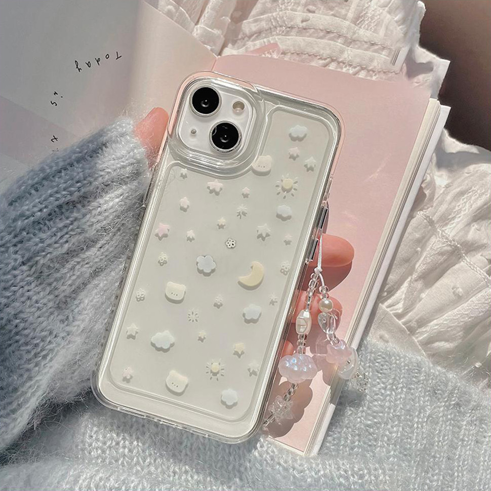 Jual Simbol langit transparan soft case hp Iphone 16 PRO MaX 16 PLUS 15 ...