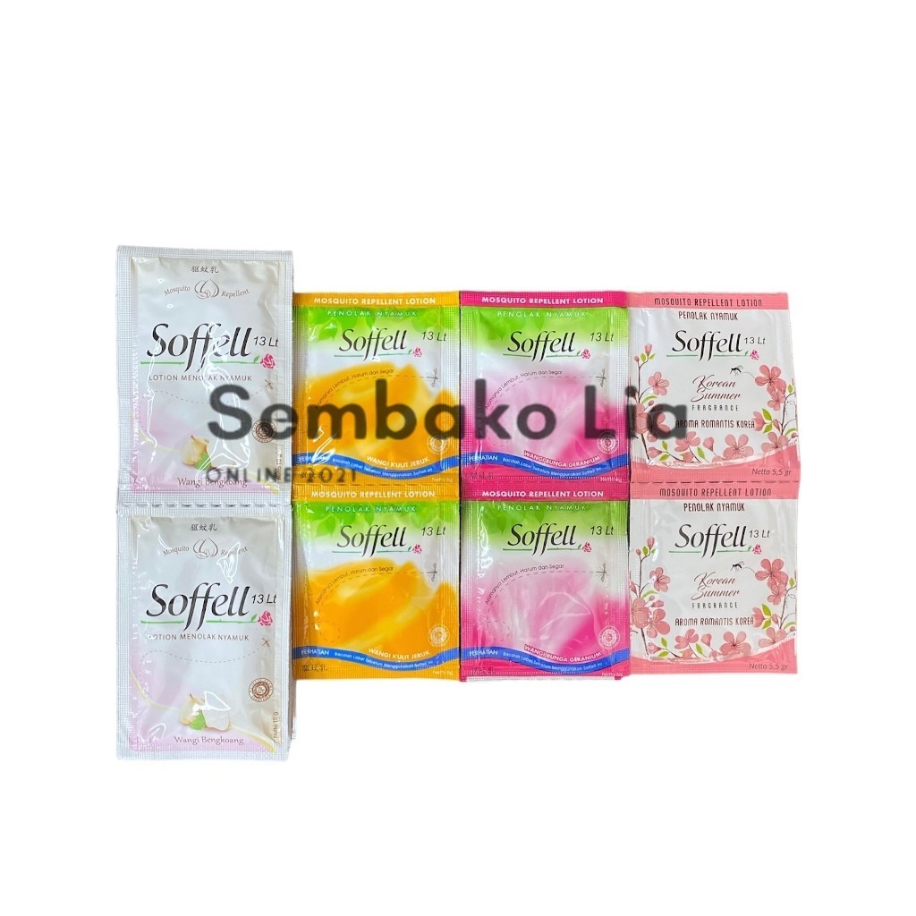 Jual Soffell Lotion Anti Nyamuk Soffell Apel Soffell Kulit Jeruk Anti ...