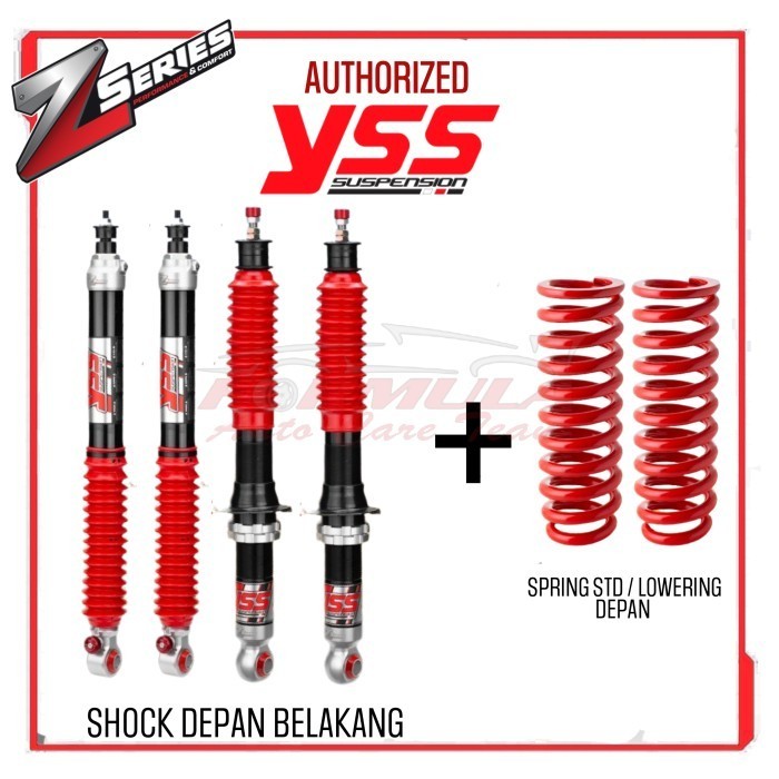 Jual Paket Shockbreaker YSS Z SERIES V1 Toyota Fortuner/Fortuner VNT 06 ...