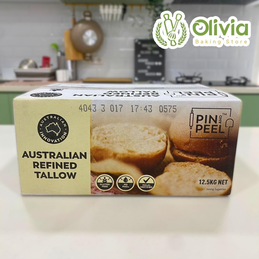 Jual Refined Tallow Mentega Putih Australian Shortening 1 Kg | Shopee ...