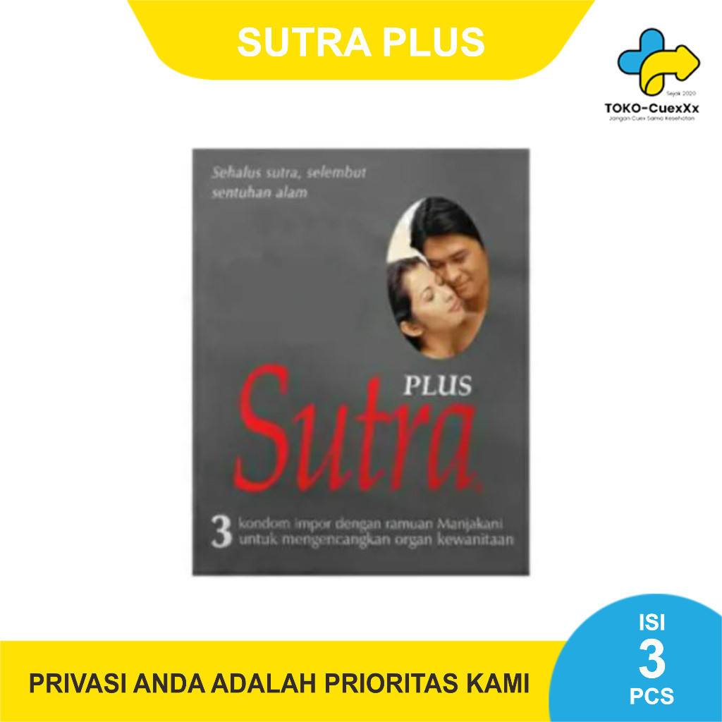 Jual Kondom Sutra Plus Isi 3 Sachet Alat Kontrasepsi | Shopee Indonesia