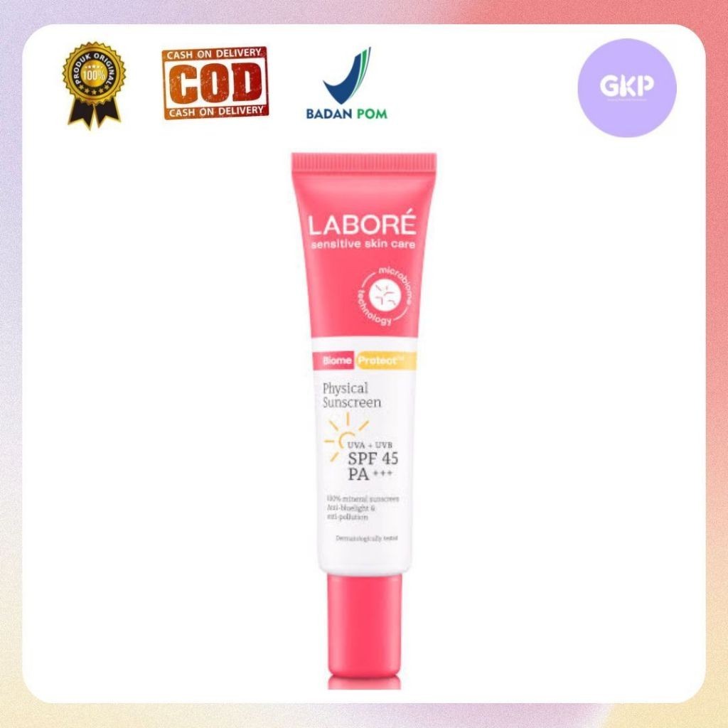 Jual LABORE Sensitive Skin Care BiomeProtect Physical Sunscreen 10 ml ...