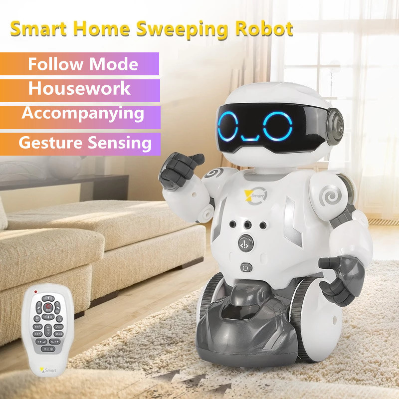 Jual Gesture Sensing Intelligent Programming Sweeping Robot Vacuum ...