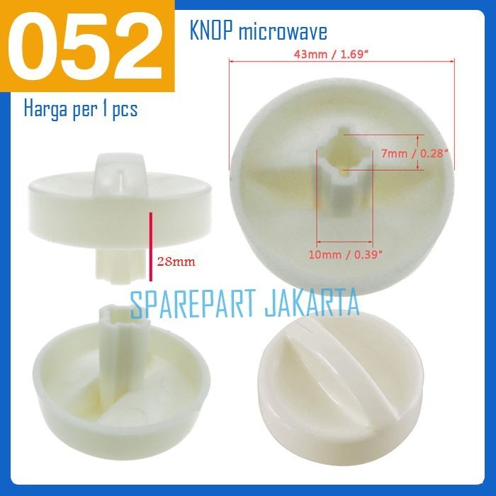 Jual LM99 Knop microwave oven universal berbagai merek - KNOB-052 ...
