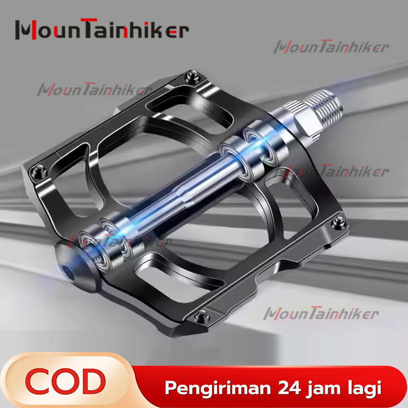 Jual PEDAL BEARING Sepeda Gunung MTB lipat 3 Bering Pedal Bearing 3 Alloy Anti Slip Pedal Sepeda ...