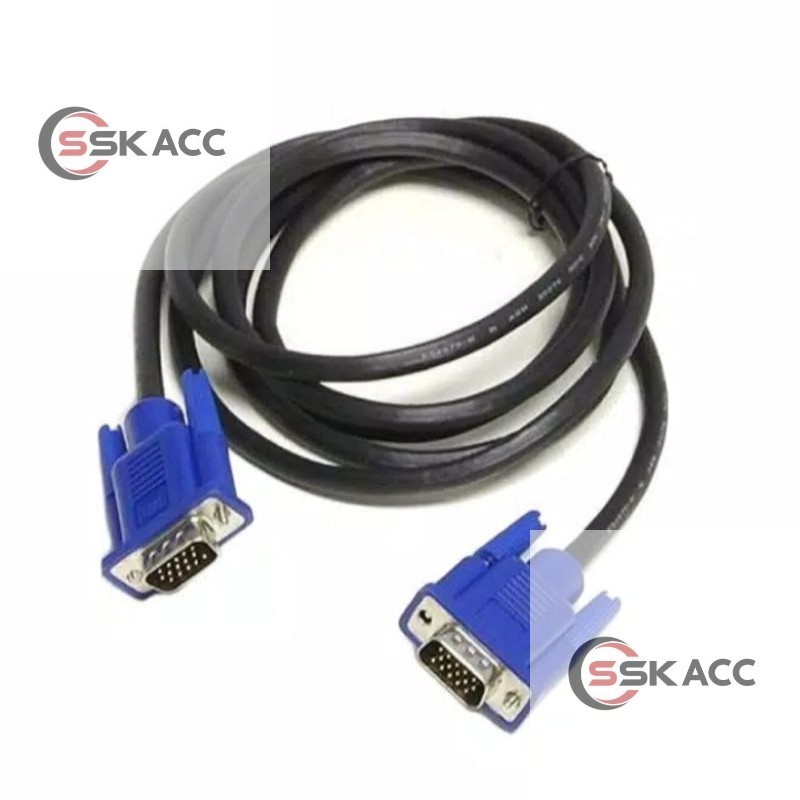 Jual Kabel VGA 3M / VGA 3M / VGA 3 Meter / Cable VGA SSKACC-KOMPUTER ...