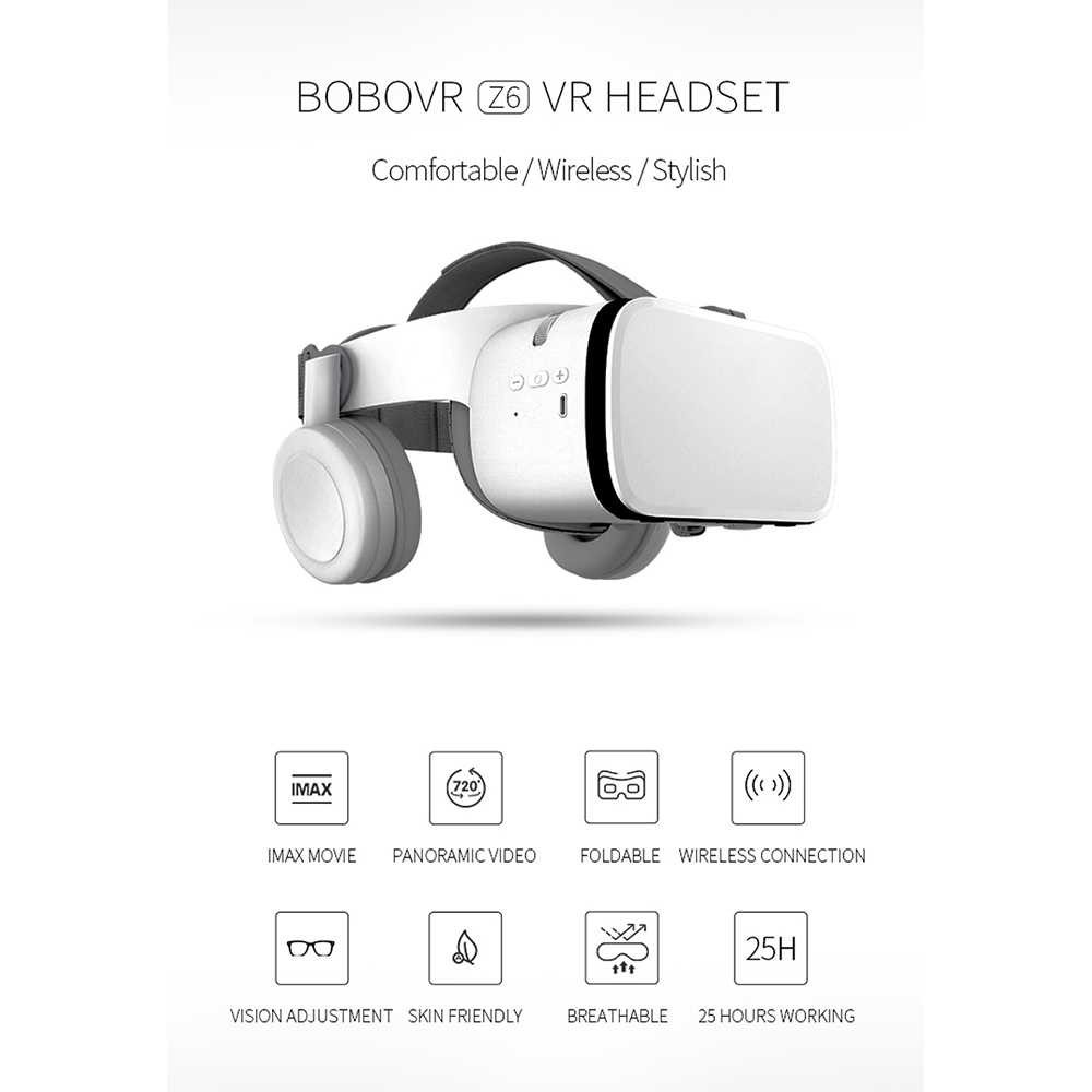 Jual BOBOVR Z6 VR Box 3D Virtual Reality Glasses with Headphone ...
