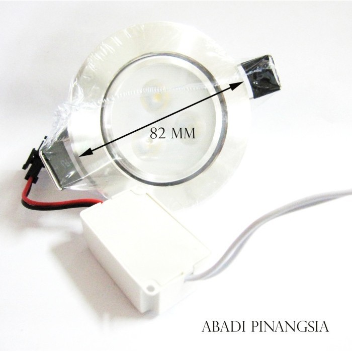 Jual LED Bulat 3 Mata Cool White Putih Lampu Ruangan Halaman Rumah ...