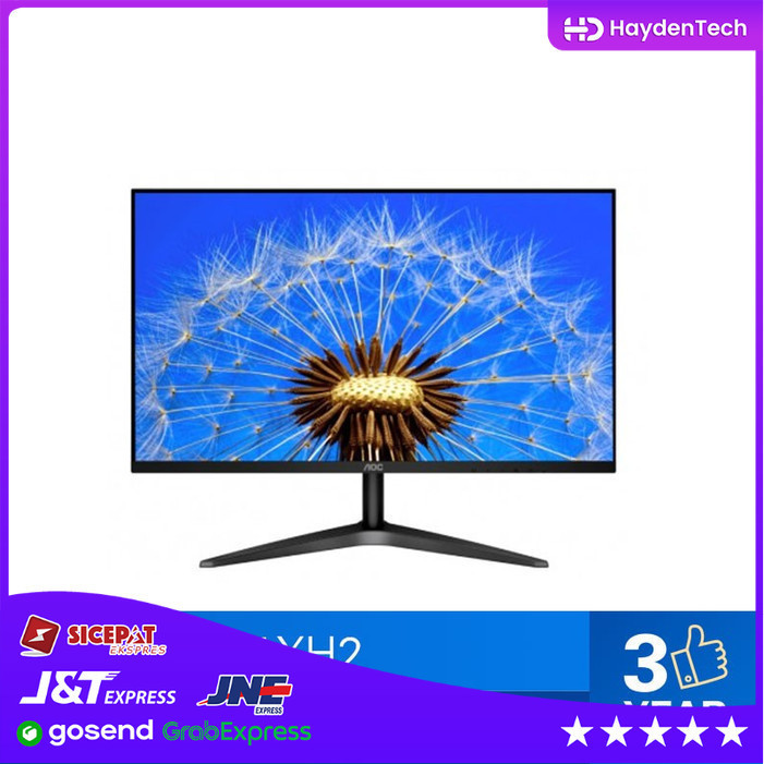 Jual Monitor LED AOC 24B1XH2 Super Slim Monitor 23.8" IPS 100Hz FHD 4ms ...