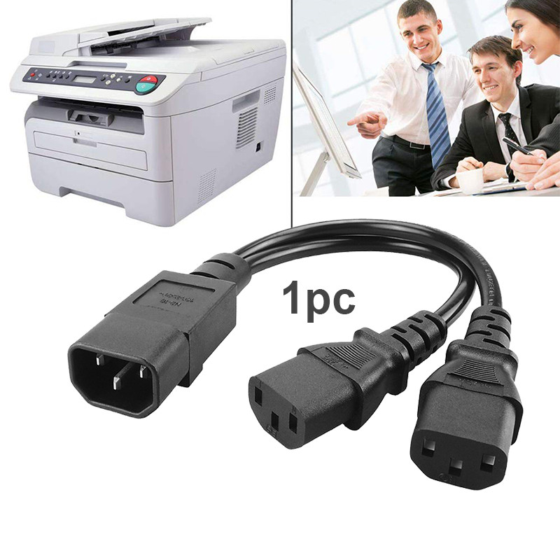 Jual Kabel Power Cord C14 Ke C13 Kabel Splitter Extension Y Panjang ...