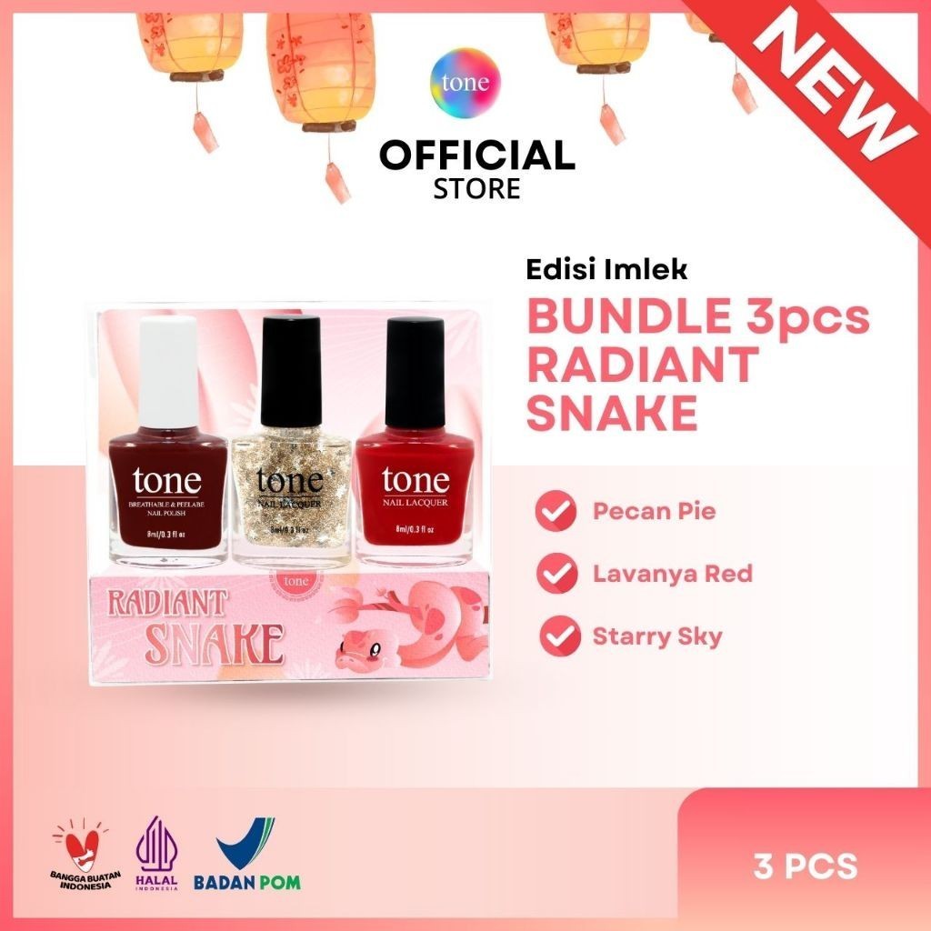 Jual TONE New Bundle Radiant Snake | Exclusive Lunar Bundling | Kutek ...