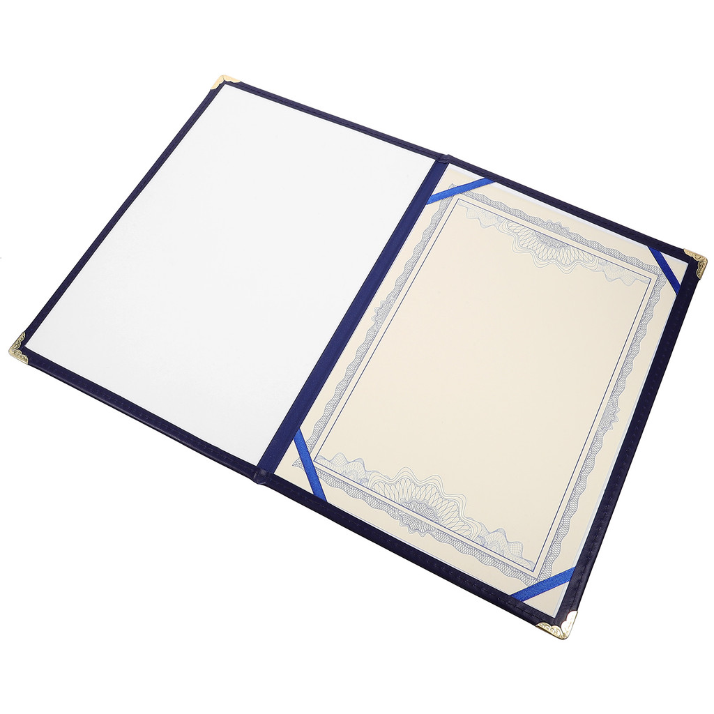 Jual Certificate Folder Paper Diploma Holder Covers Soft Surface Award ...