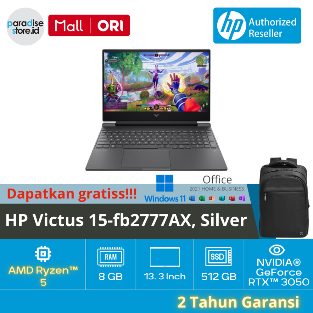 Jual Laptop Victus by HP 15-fb2777AX FHD IPS 144Hz / AMD Ryzen 5 / Ram ...