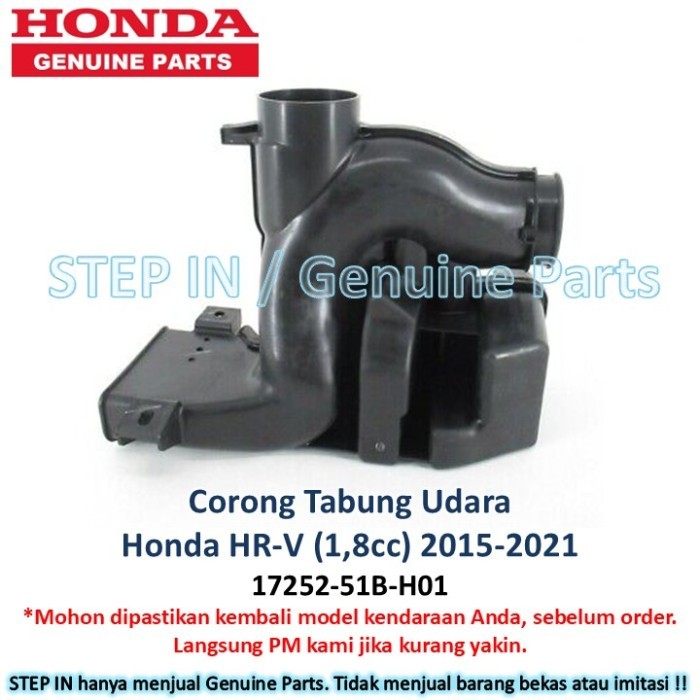 Jual Corong tabung udara Honda HR-V HRV 1.8cc 1800cc 2015 2016 2017 ...