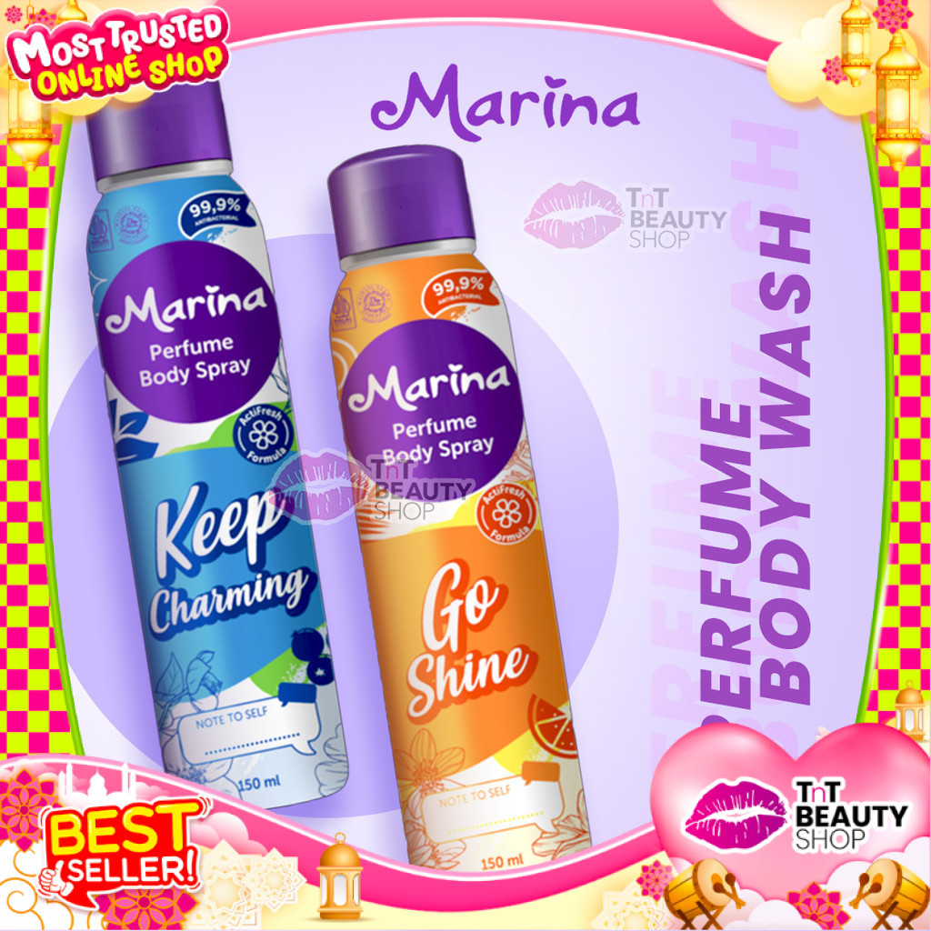 Jual Marina Perfume Body Spray 150ml | TnT Beauty Shop | Shopee Indonesia